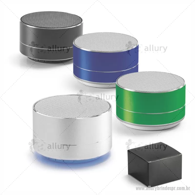 Caixa de Som Usb Em Alumínio Personalizada - ALLPRTEC293 - Caixa de som ...